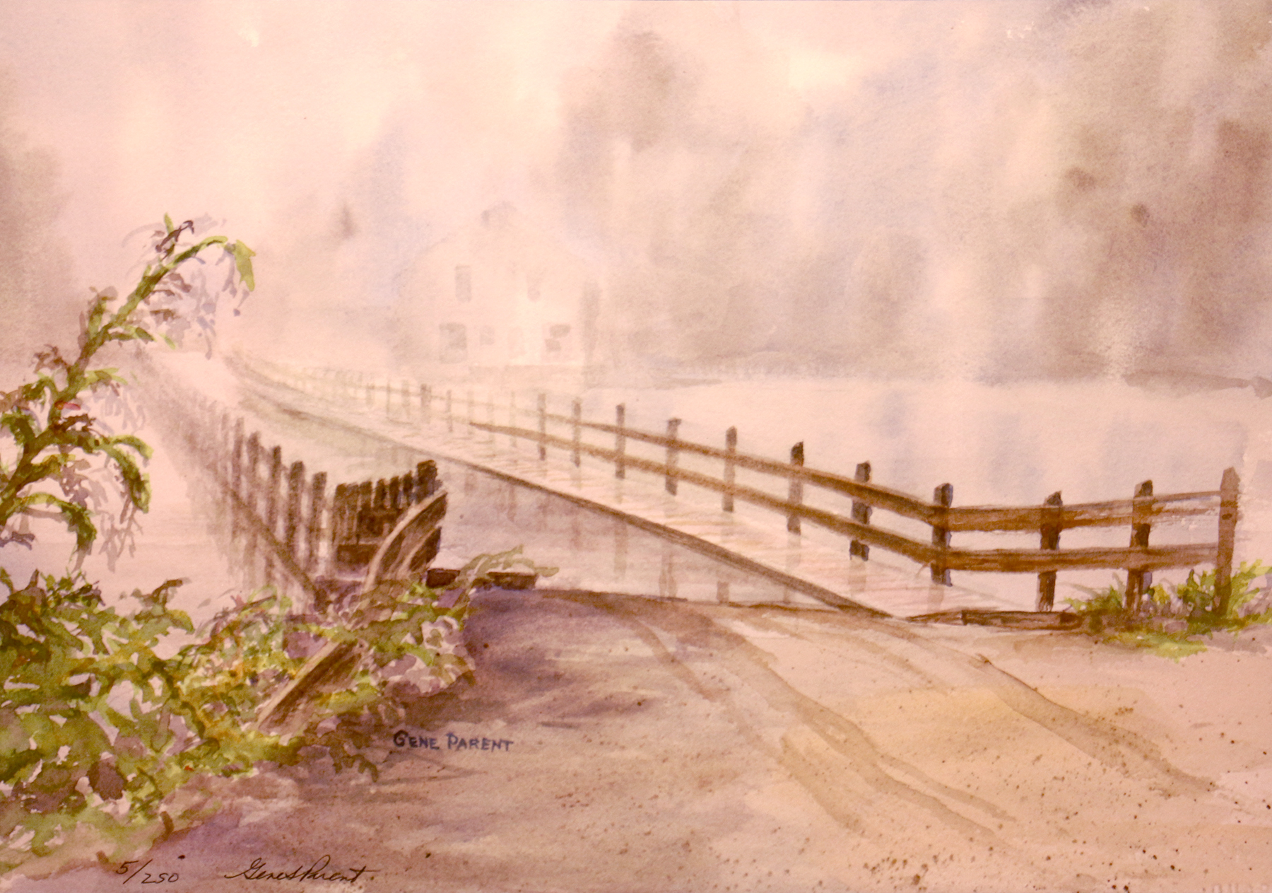 Works by Brookfield Artist Gene Parent at Gifford Gallery